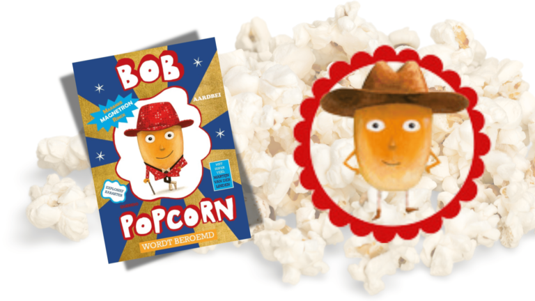 Bob Popcorn wordt beroemd: een avontuur vol roem en popcornpret | Mama's Liefste