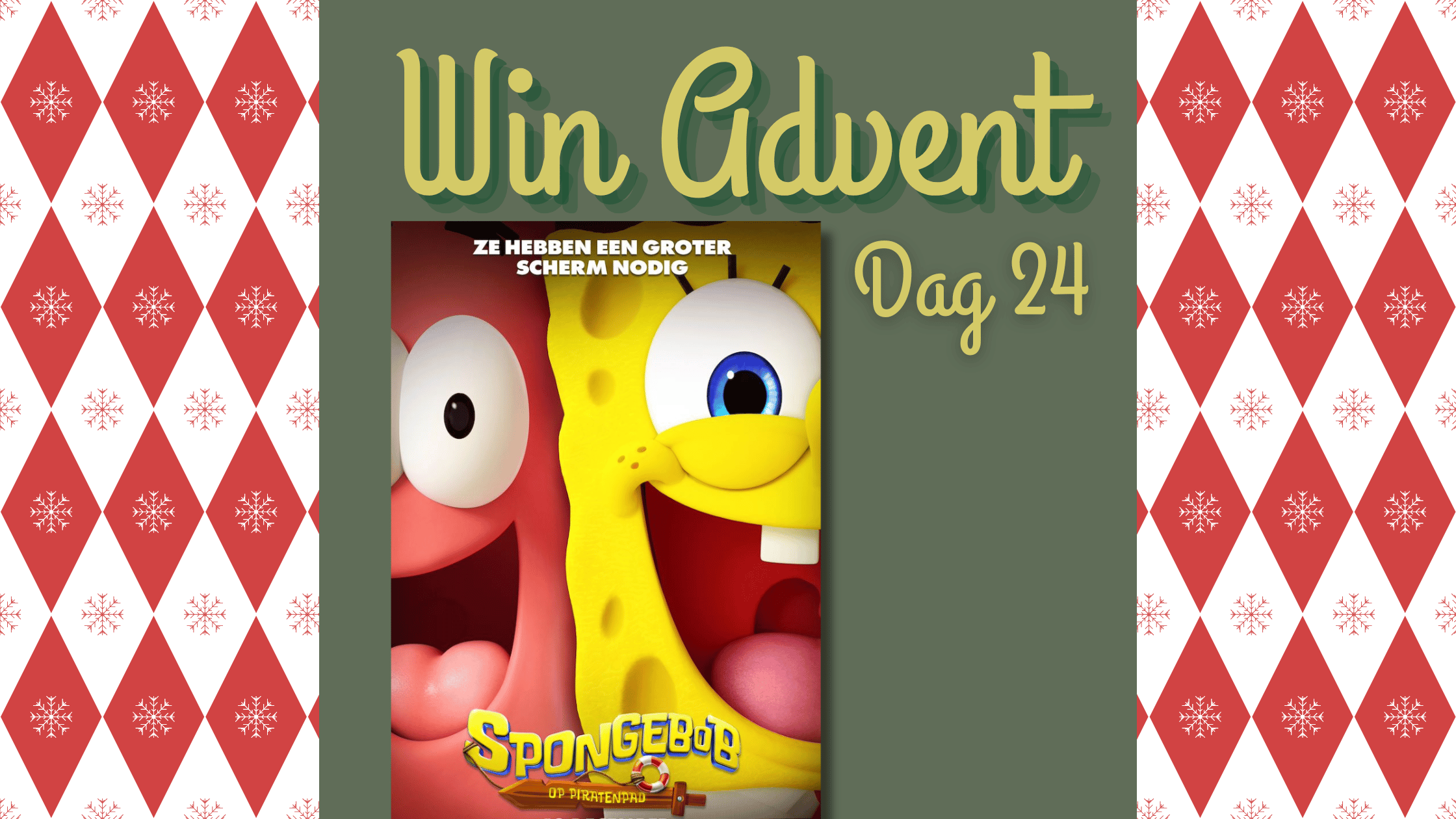 WinAdvent Dag 24 | SpongeBob op Piratenpad | Mama's Liefste